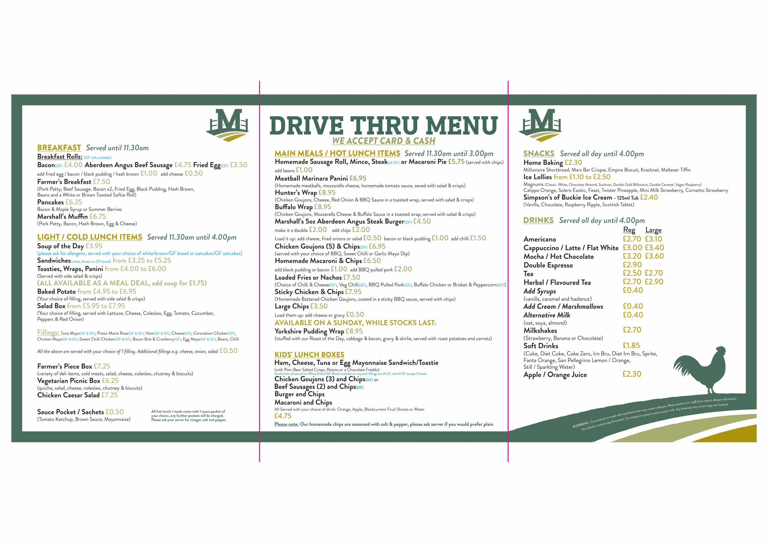 Drive-Thru - Marshalls Farm Shop